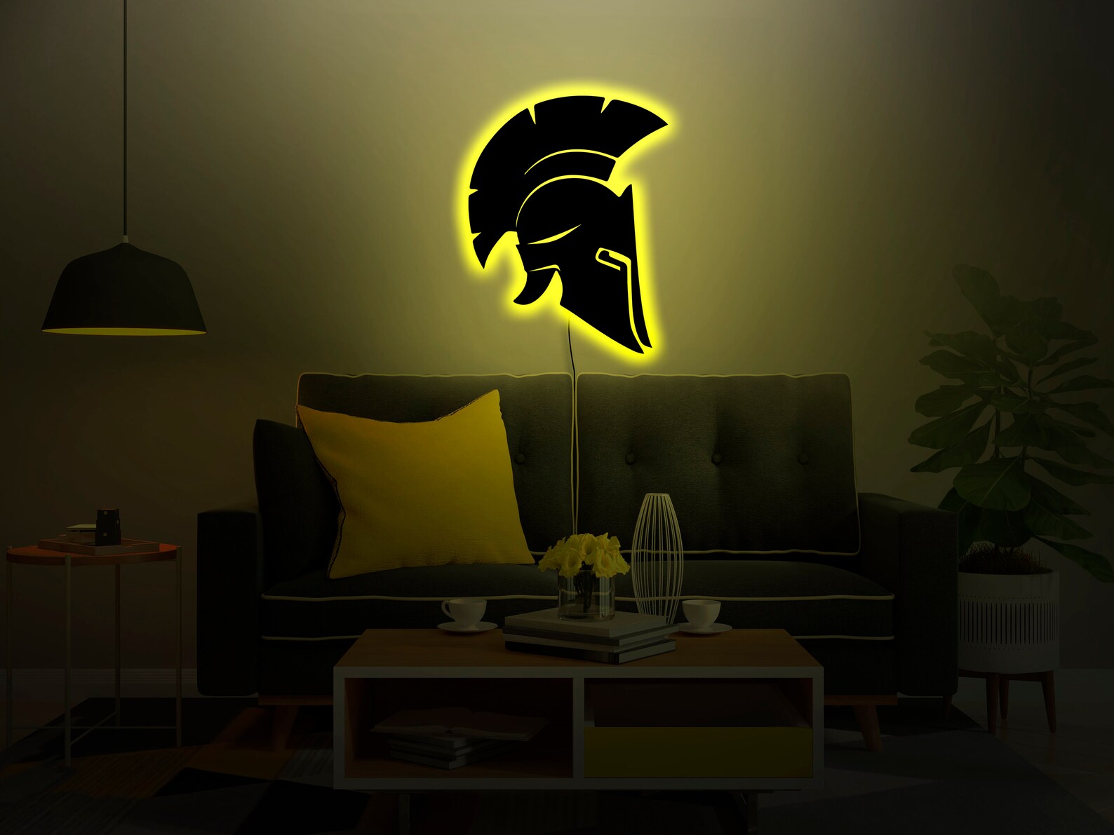 Spartan Neon Sign Spartan Helmet Neon Sign Spartan Helmet - Etsy
