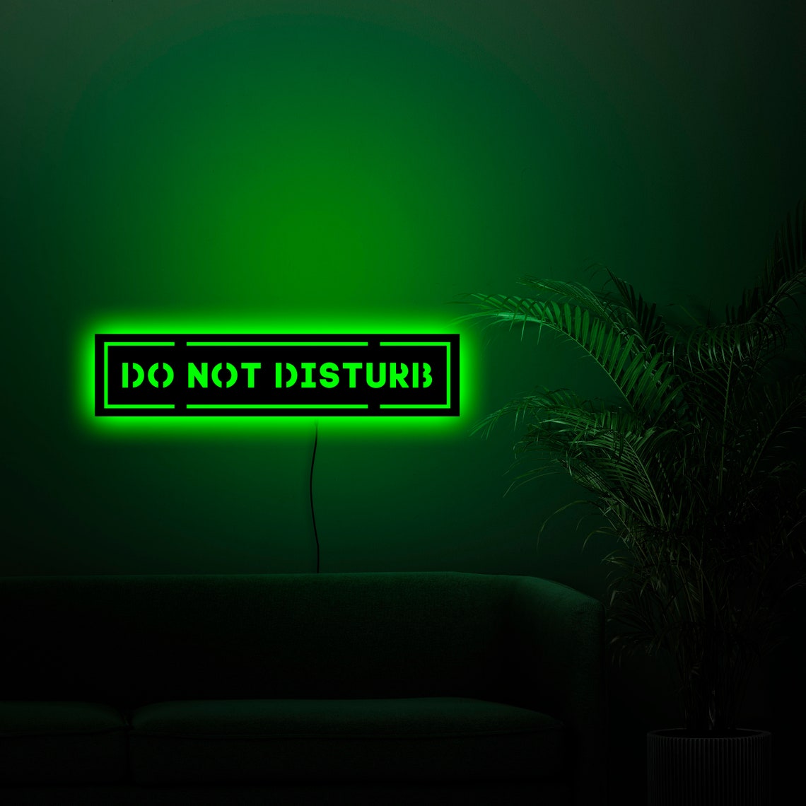 Do Not Disturb Led Do Not Disturb Light up Sign Do Not | Etsy