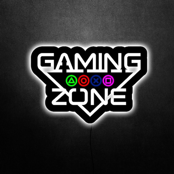 Game Zone Led Sign - Etsy