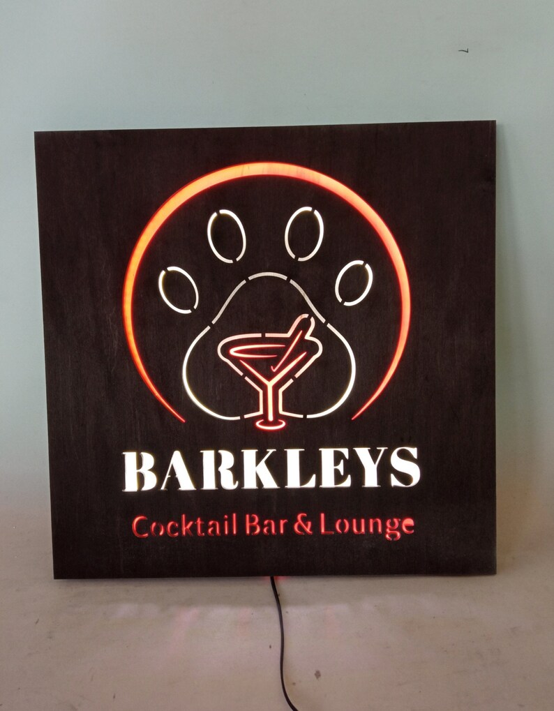 Custom Neon Sign Logo Led Logo Sign Custom Led Neon Sign - Etsy