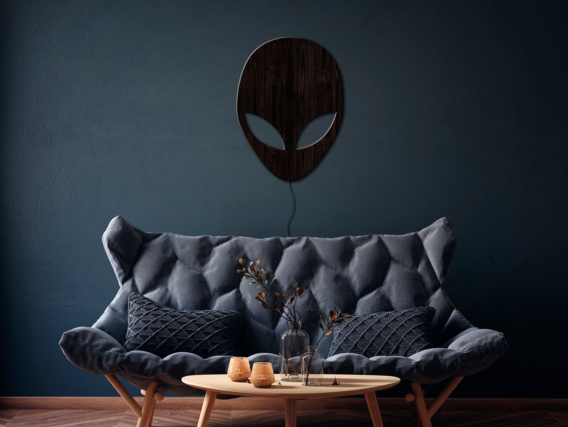 Alien light Alien led light Alien lamp Alien night light | Etsy