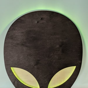 Alien Light, Alien Led Light, Alien Lamp, Alien Night Light, Alien Neon ...