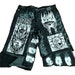 42 Baggy Unique Shorts Handmade Custom Punk Rock Goth Emo Metal Cyber ...