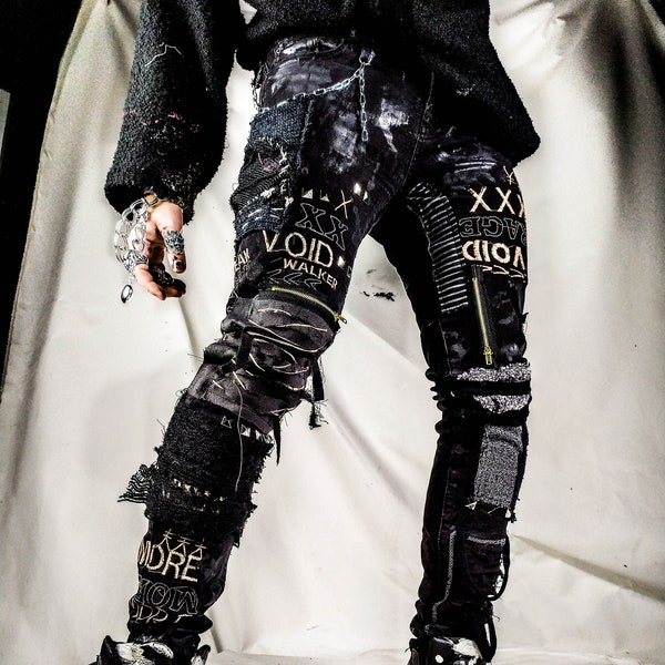 Goth Jeans - Etsy