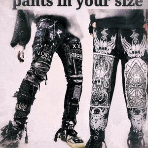 Unique Handmade Emo Custom Punk Rock Goth Fantasy Furry Queer Rave ...