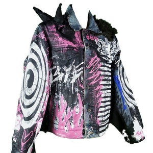 XXL XXXL Unique Handmade Emo Custom Tribal Punk Goth Fantasy Furry ...