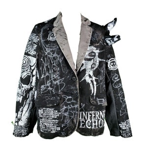 L Unique Handmade Angel Custom Tribal Punk Goth Fantasy Emo Metal Rave ...