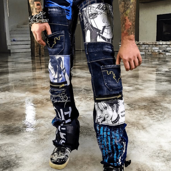 Anime Pants - Etsy