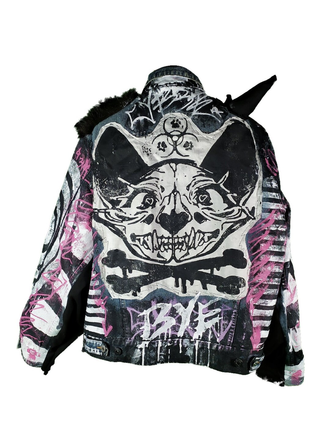 XXL XXXL Unique Handmade Emo Custom Tribal Punk Goth Fantasy Furry ...