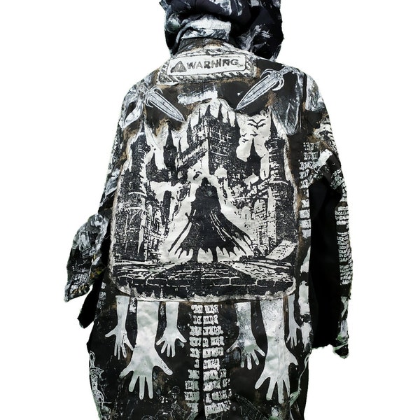 Goth Jacket - Etsy