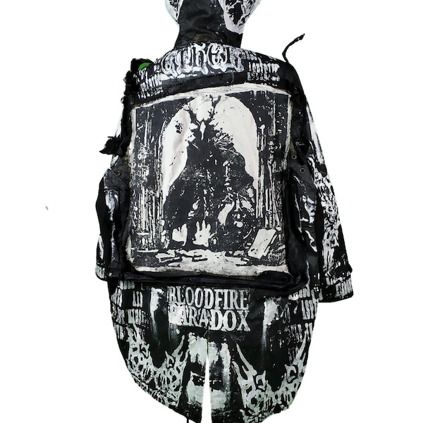 Punk Jacket - Etsy UK