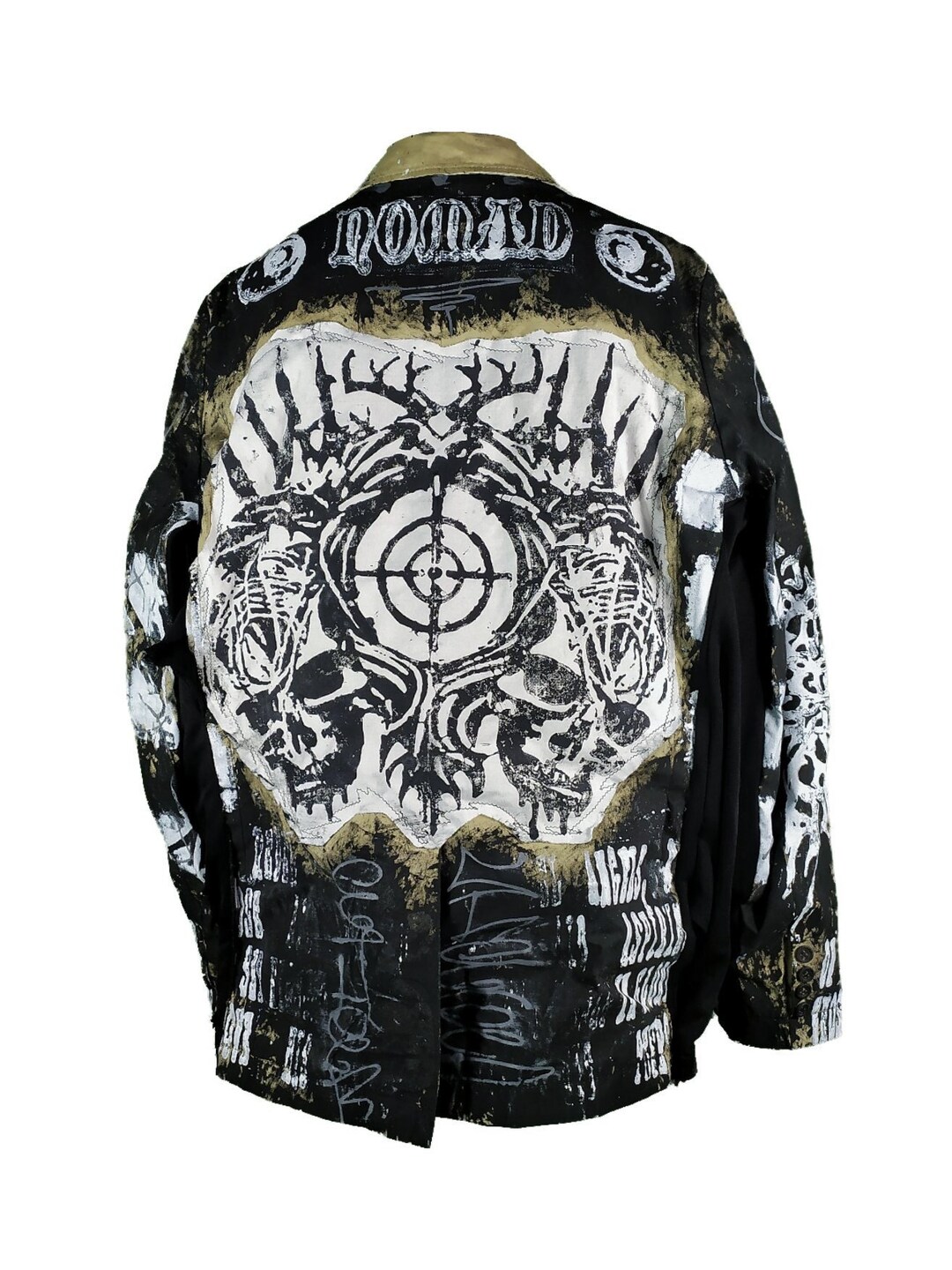 L Unique Handmade Emo Custom Punk Rock Goth Fantasy Spiral Rave ...