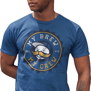 My Brew My Crew T-shirt - Etsy
