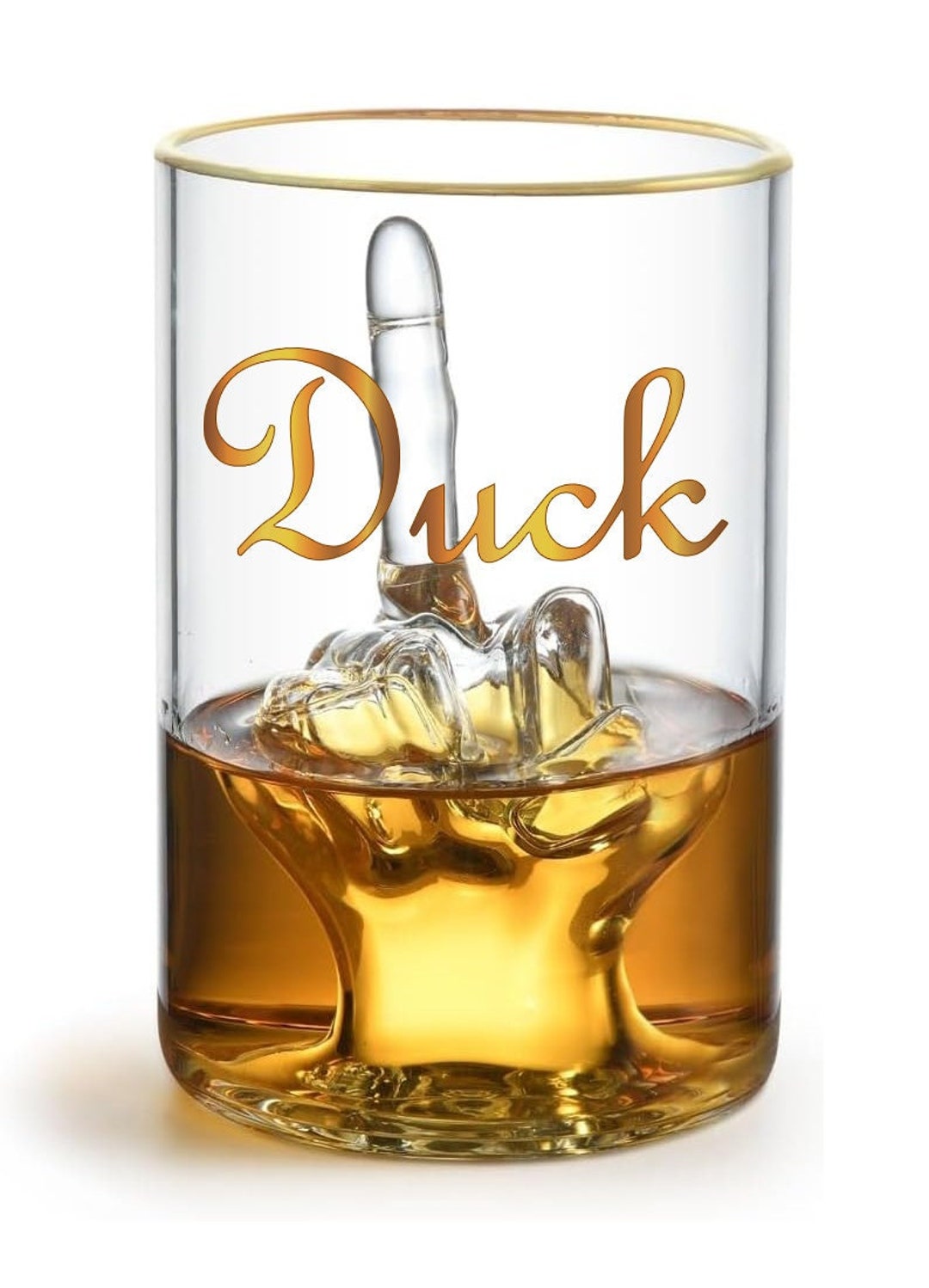 Personalized Custom Middle Finger Shot Glass – 4oz Small 3D Middle ...