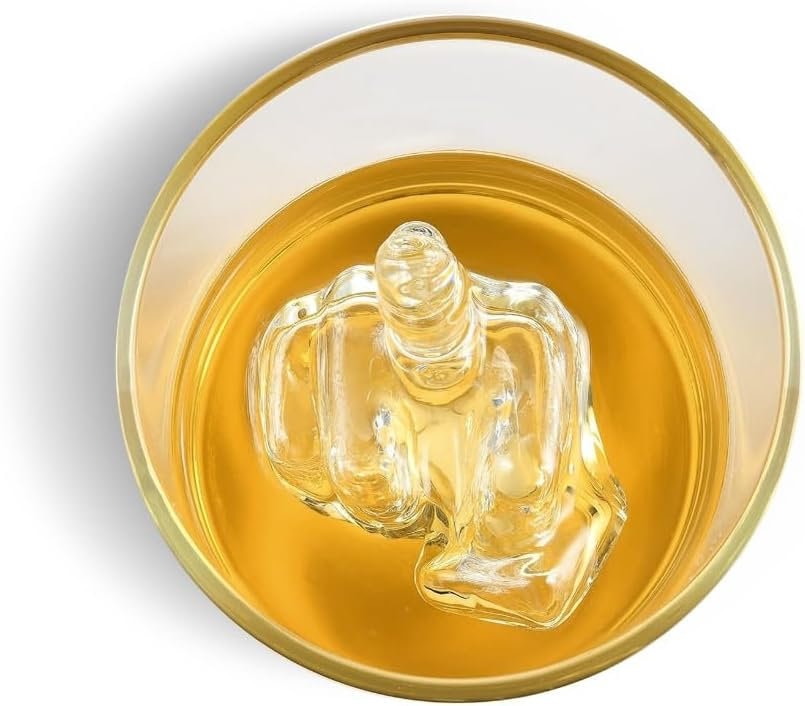 Personalized Custom Middle Finger Shot Glass 4oz Small 3D Middle Finger ...