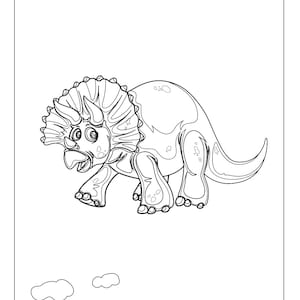 Cute Dinosaur Coloring Pages, Dinosaur Printable Coloring Pages ...