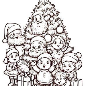 Christmas Coloring Pages 30 Pages Digital Download Holiday Coloring ...