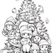 Christmas Coloring Pages 30 Pages Digital Download - Etsy