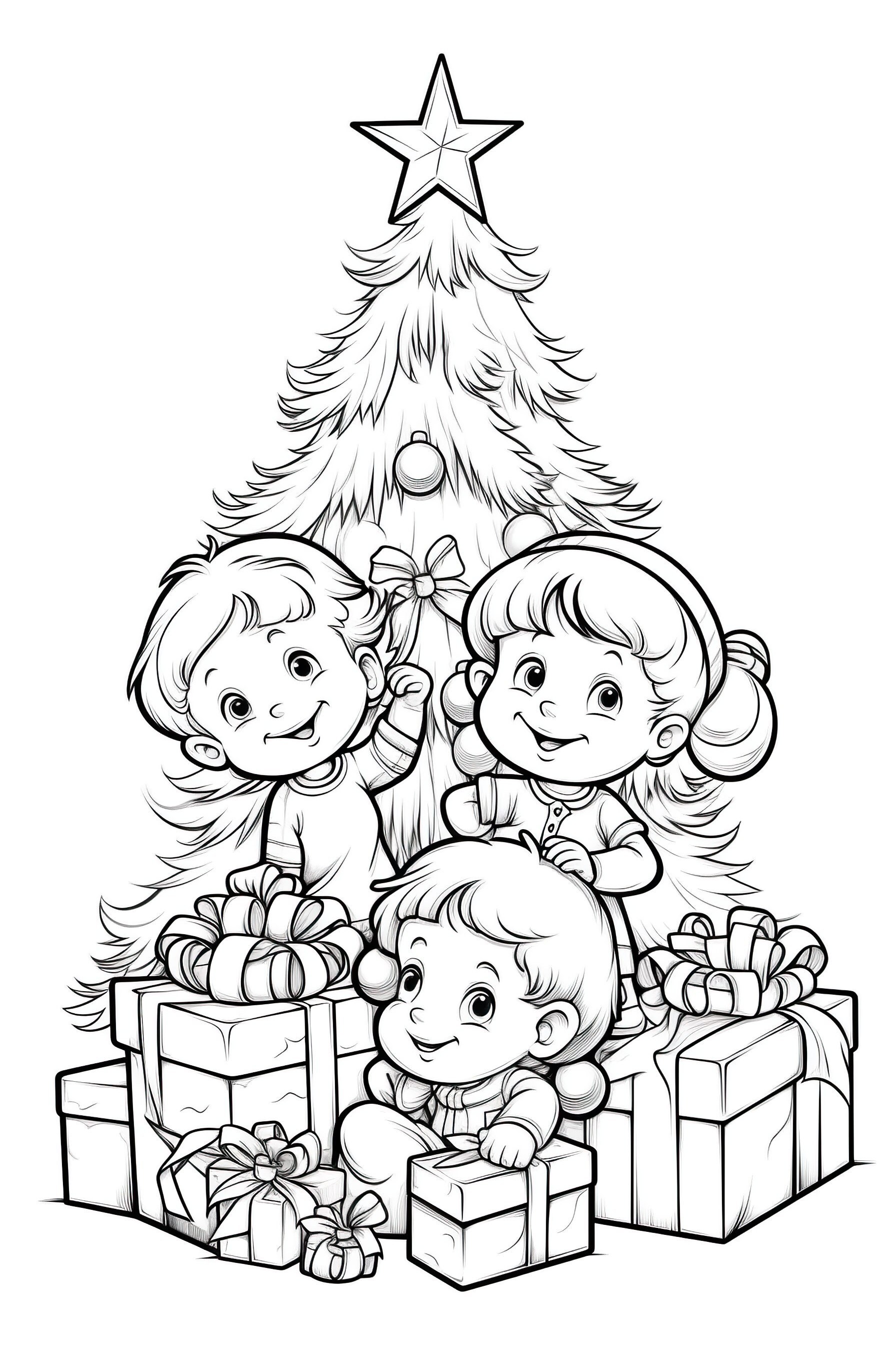 Christmas Coloring Pages 30 Pages Digital Download - Etsy