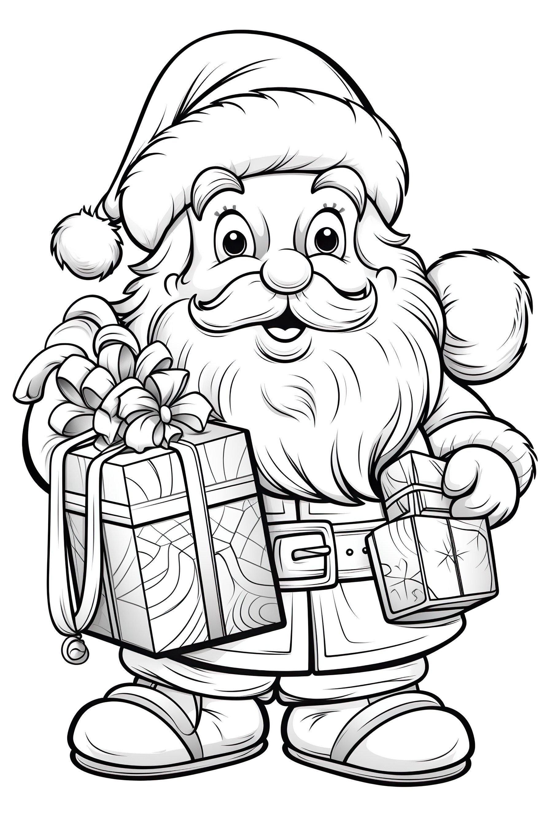 Christmas Coloring Pages 30 Pages Digital Download - Etsy