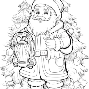 Christmas Coloring Pages 30 Pages Digital Download Holiday Coloring ...