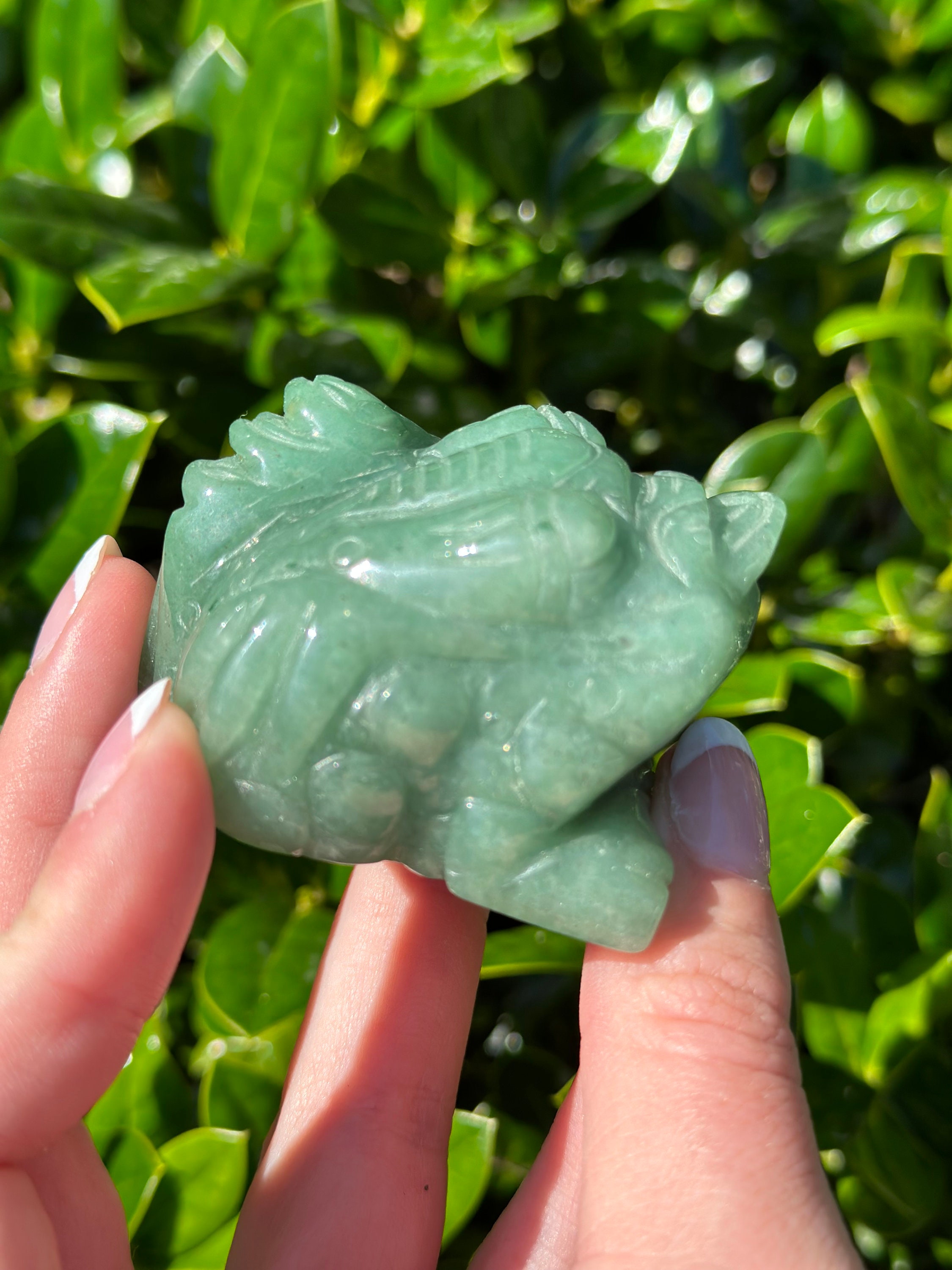 Jade Lucky Frog, Jade Prosperity Frog, Money Frog, Wealth, Jade Crystal ...