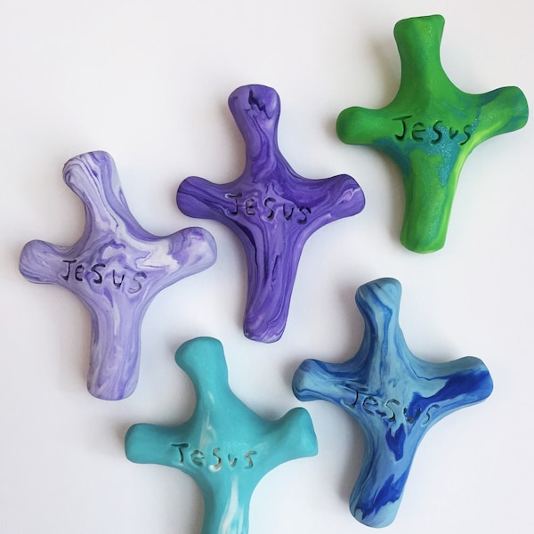 Clay Crosses - Etsy