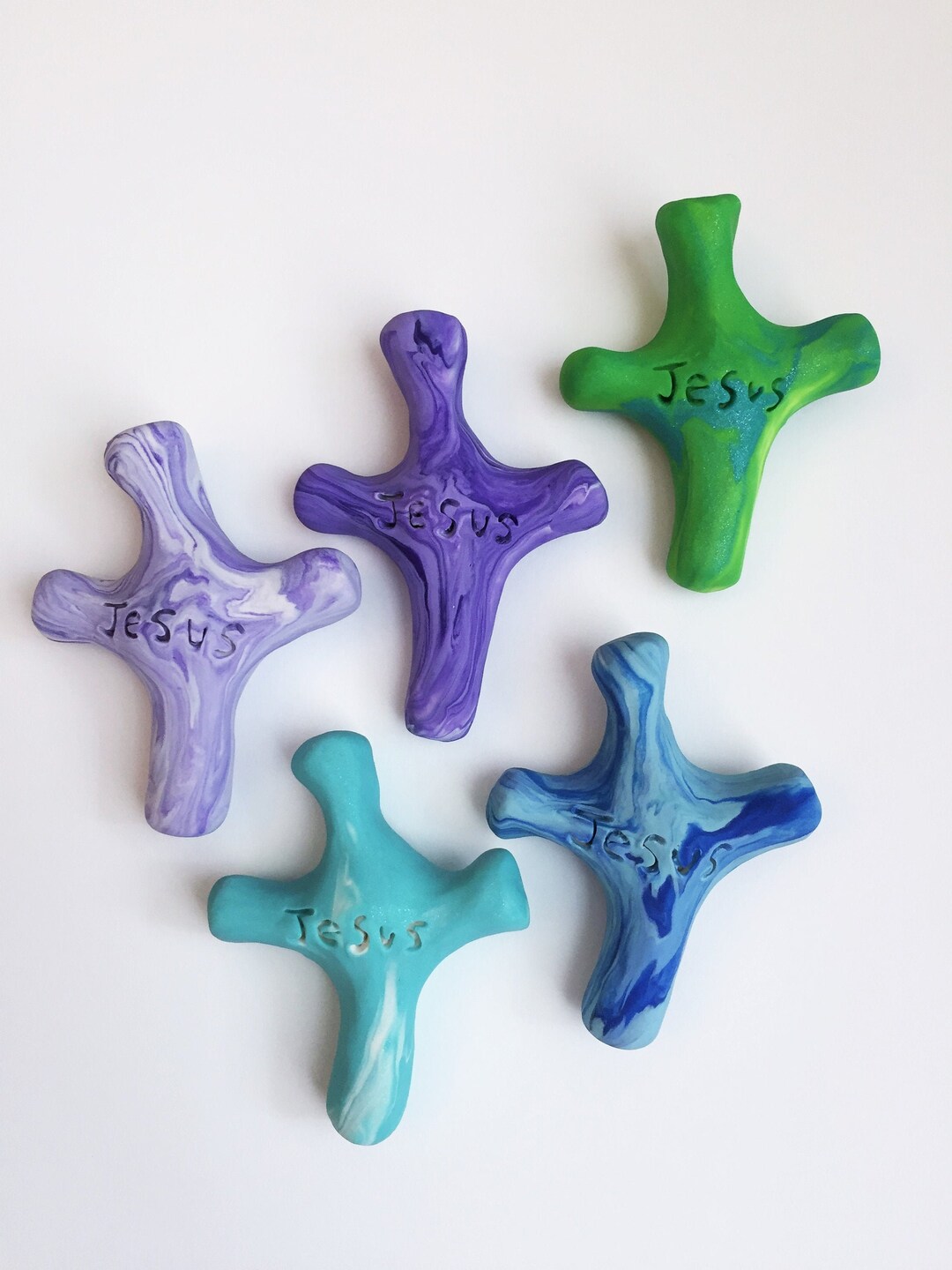 Handmade Clay Cross - Small - Christian Gift - Made to Order - Various ...