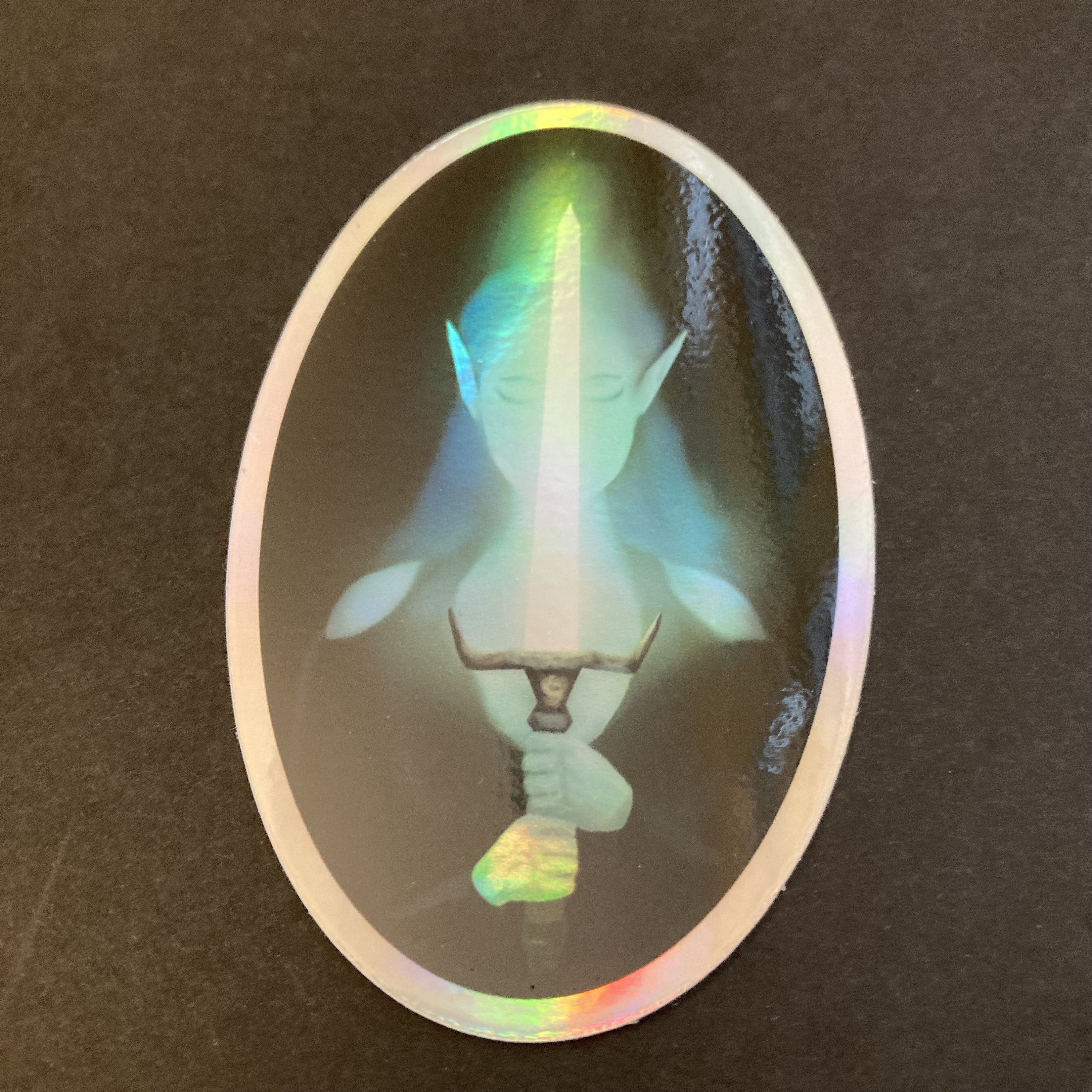 Mermaid With Sword Holographic Decal Warrior Woman Sticker Art - Etsy