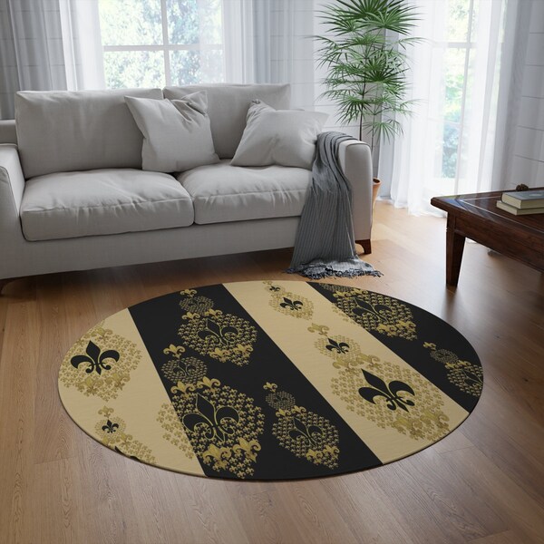 Fleur De Lis Rug - Etsy