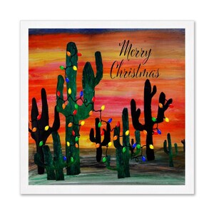 Cactus Desert Christmas Holiday Party Paper Napkins. Desert Home Party Table. - Etsy