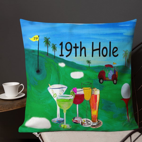 Golf Pillow - Etsy