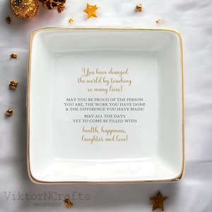 Retirement Gift for Women-retirement Ring Dish-never Forget the ...