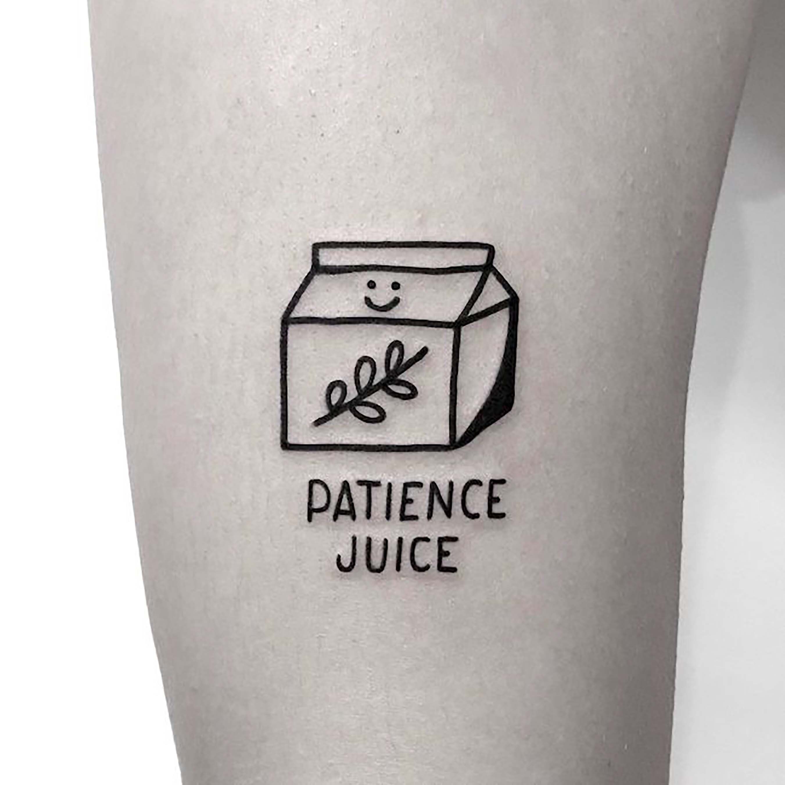 Be Patient Tattoo