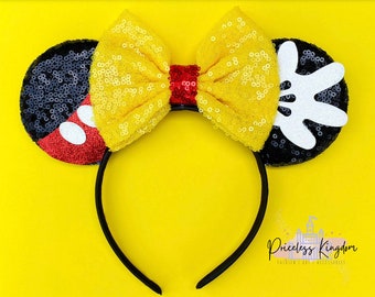 Yellow Minnie Mouse | Etsy