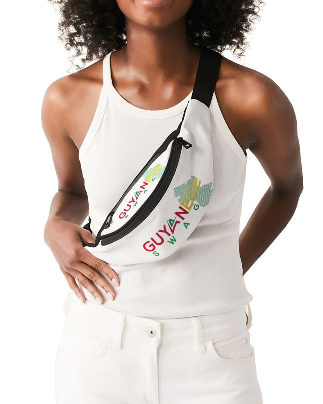 Guyanese Swag Guyana Logo Crossbody Sling Bag - Etsy