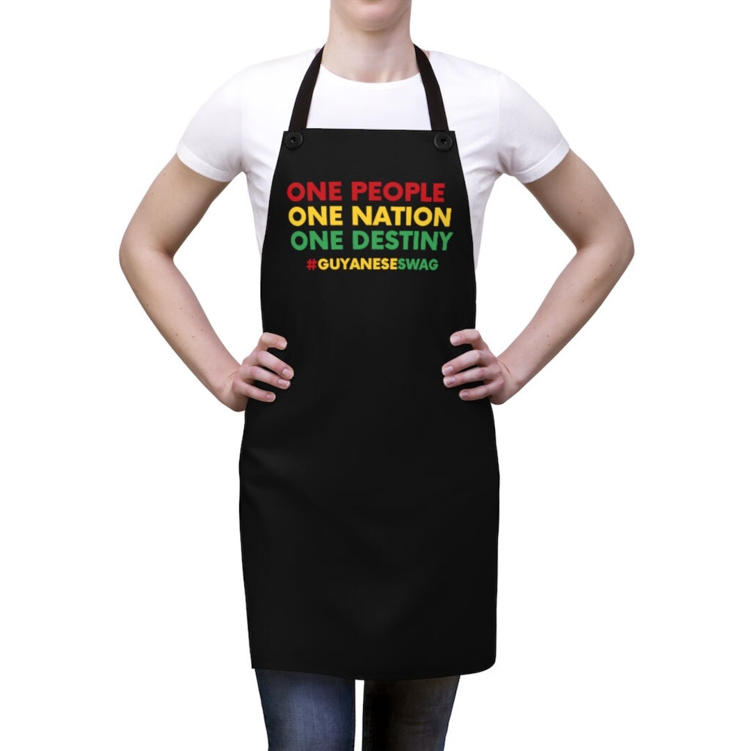 One People One Nation One Destiny Apron,embody Unity and Pride in Your ...