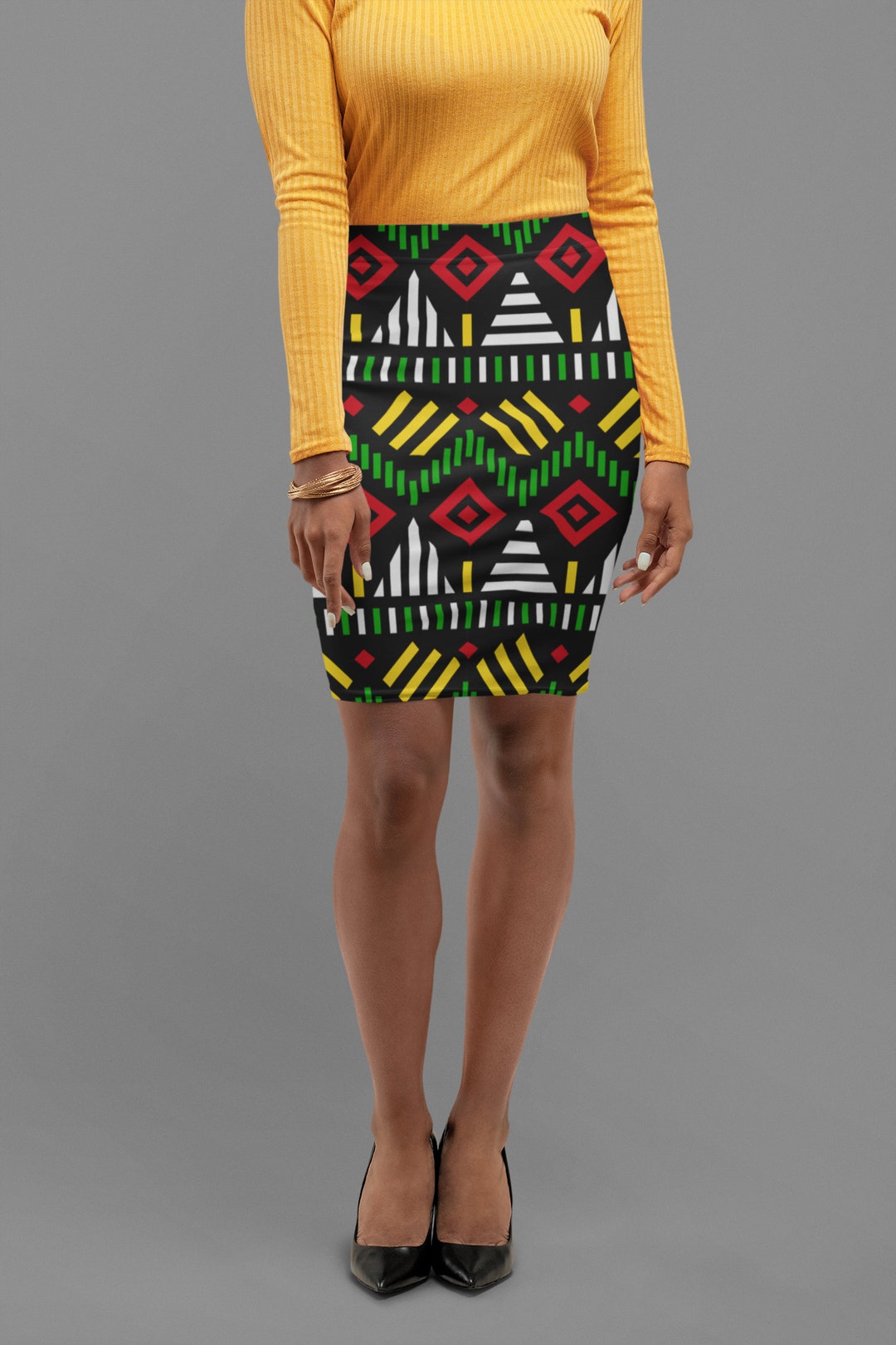 Guyanese Swag Monarch Women's Mini Skirt - Etsy