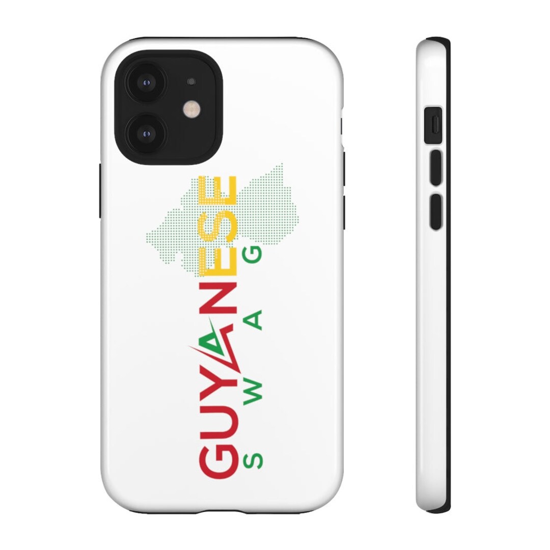 Guyanese Swag Guyana Map Phone Tough Cases white - Etsy
