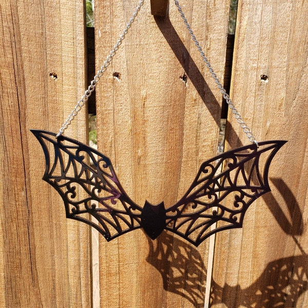 Filigree Bat - Etsy