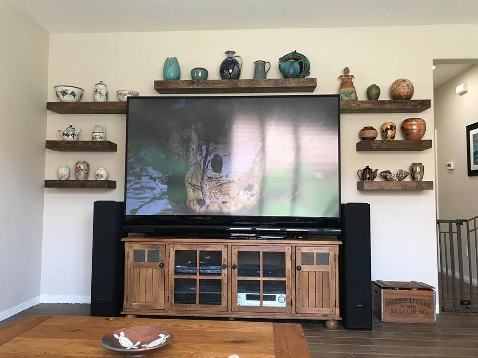 Solid Wood Floating Shelves (free Shipping) - Etsy