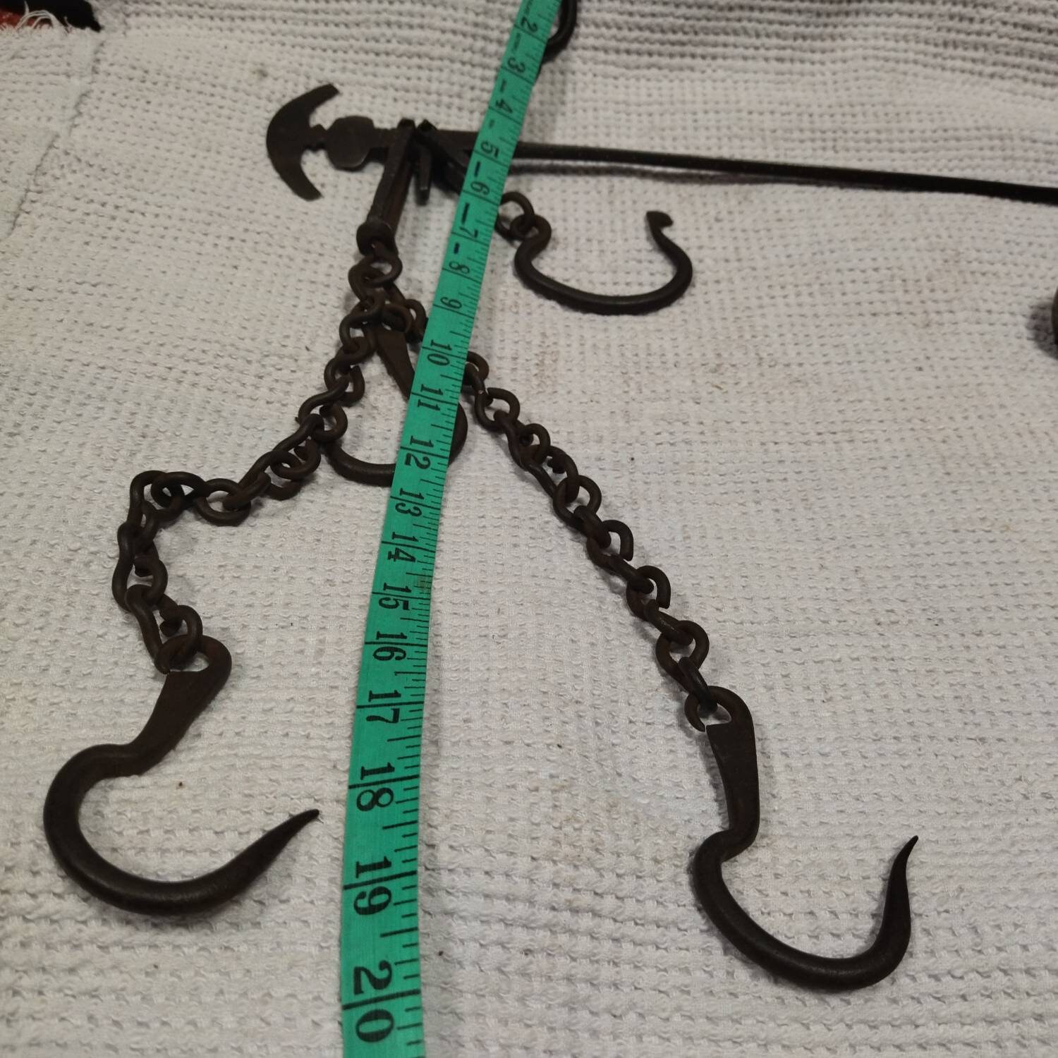 Antique Turkish Ottoman Scale Hanging Wrought Iron Contra - Etsy