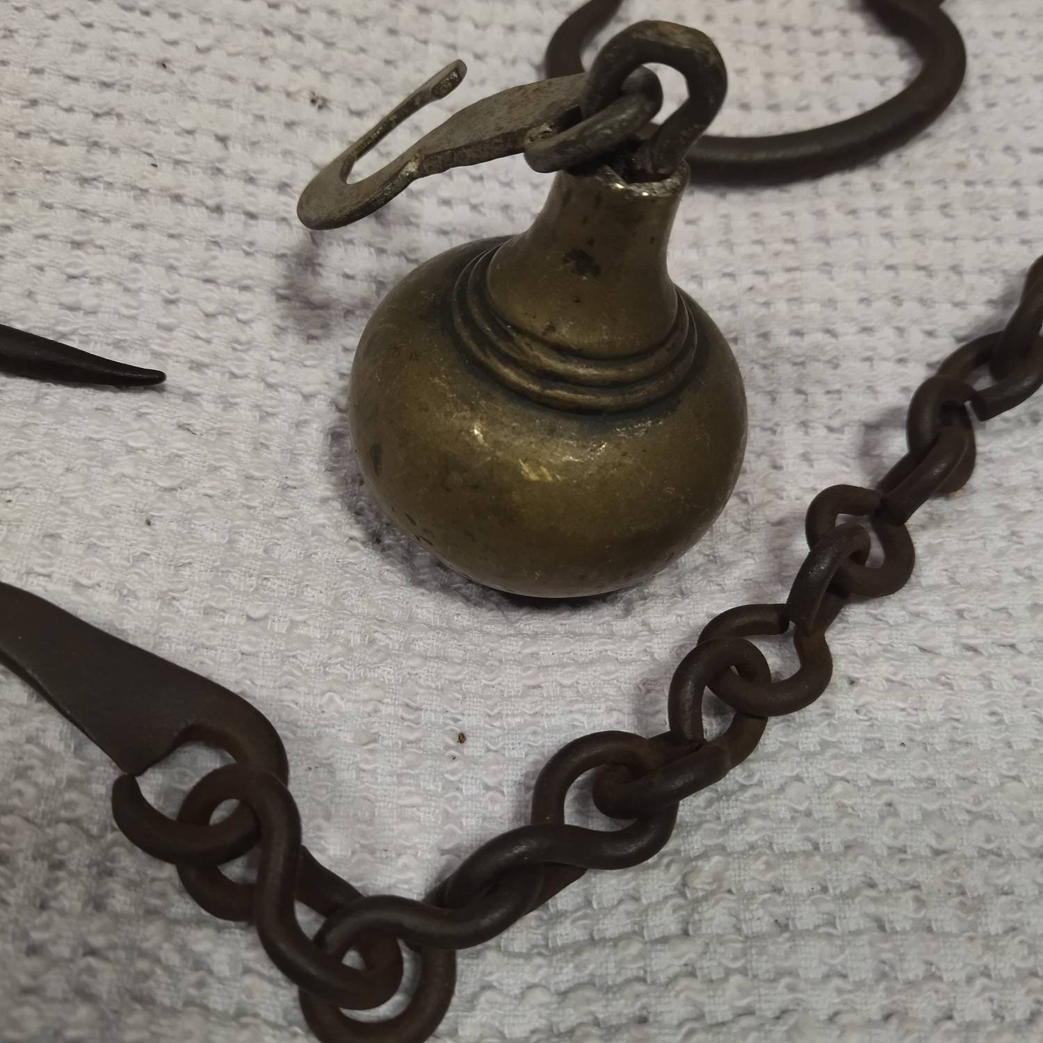 Antique Turkish Ottoman Scale Hanging Wrought Iron Contra - Etsy