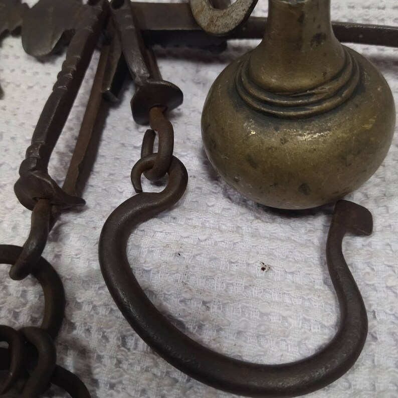 Antique Turkish Ottoman Scale Hanging Wrought Iron Contra - Etsy