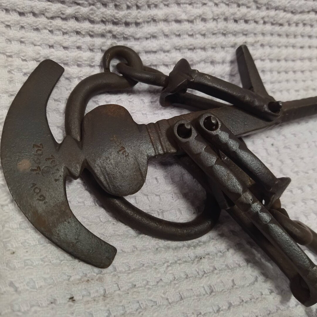 Antique Turkish Ottoman Scale Hanging Wrought Iron Contra - Etsy