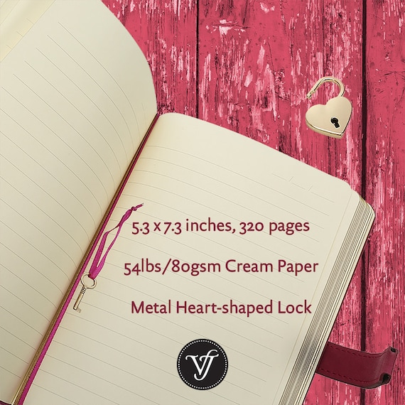 Heart Shaped Paper Journal