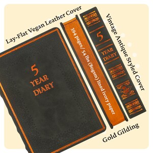 Five-year Diary - Etsy