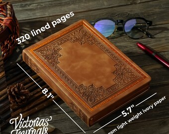 Victoria's Journals Classic Antique, Vintage Style Diary for Men and ...
