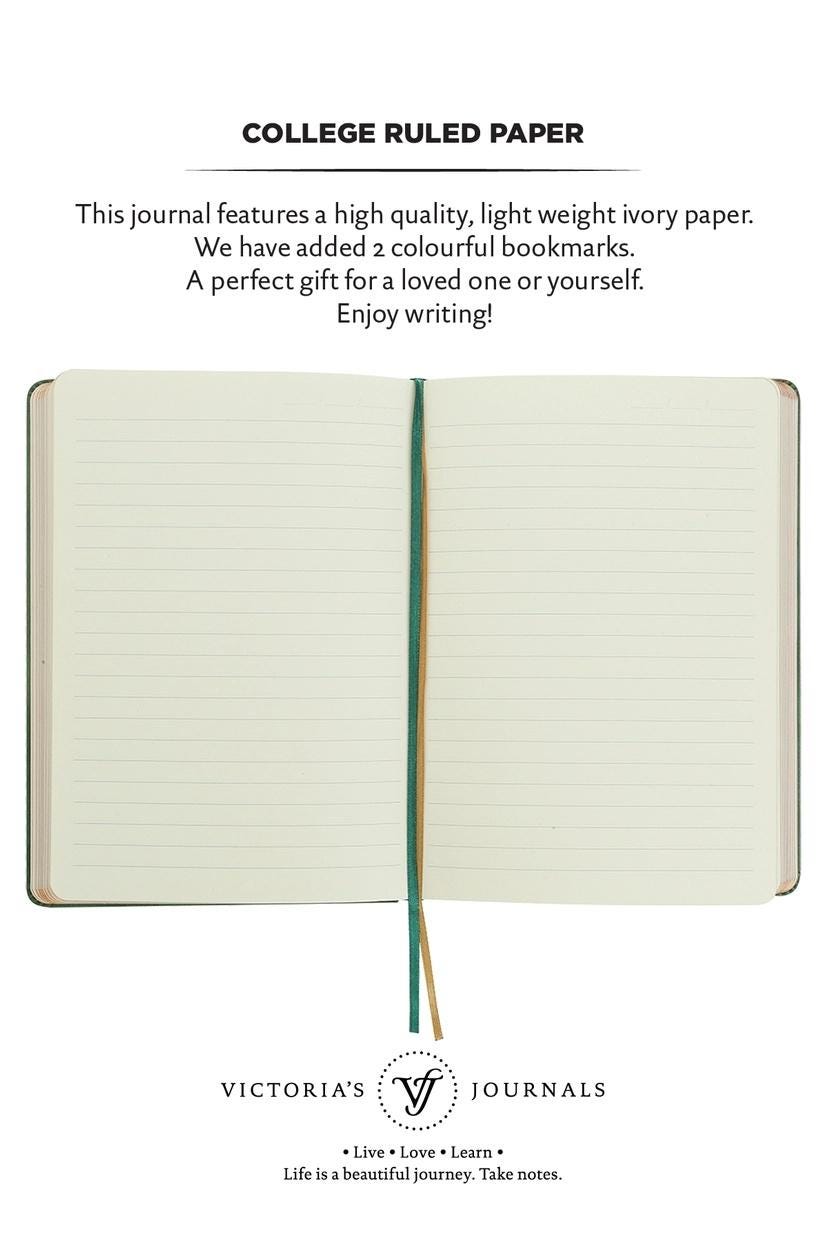 Victoria's Journals Vintage Style Diary for Men and Women 14x20cm, 256p ...