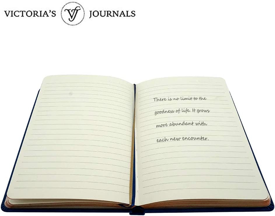 Victoria's Journals Vintage Style Diary for Men and Women 14x20cm, 256p ...